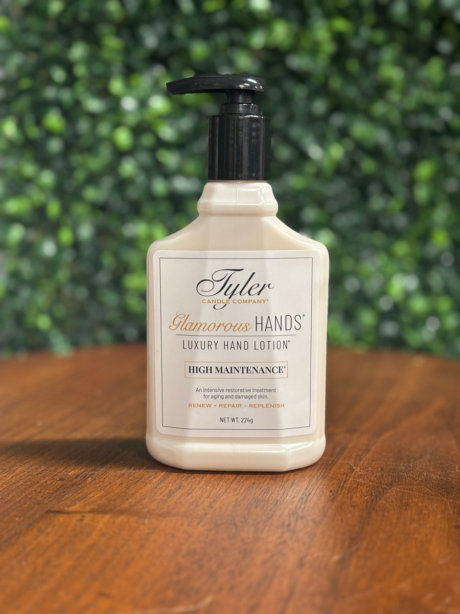 Tyler Candle | Luxury Hand Lotion – High Maintance | Sweet Southern Charm