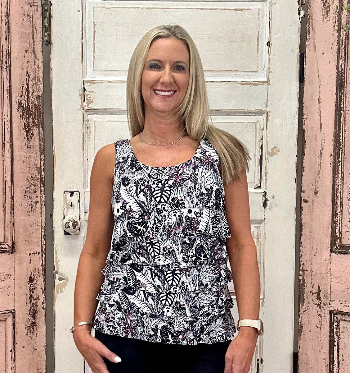 Lulu-B | Cha Cha Tank - JTBW | Sweet Southern Charm