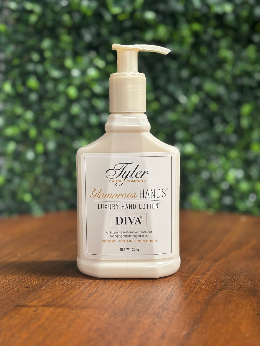 Tyler Candle | Luxury Hand Lotion – Diva | Sweet Southern Charm