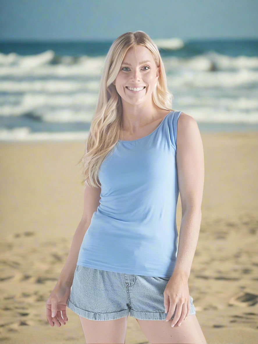 Simply Southern | Double Layer Tank - Pool | Sweet Southern Charm