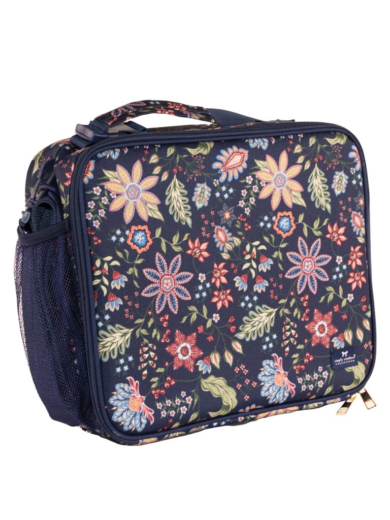 Simply Southern | Lunch Bag - Navy Floral (SPCFLR) | Sweet Southern Charm