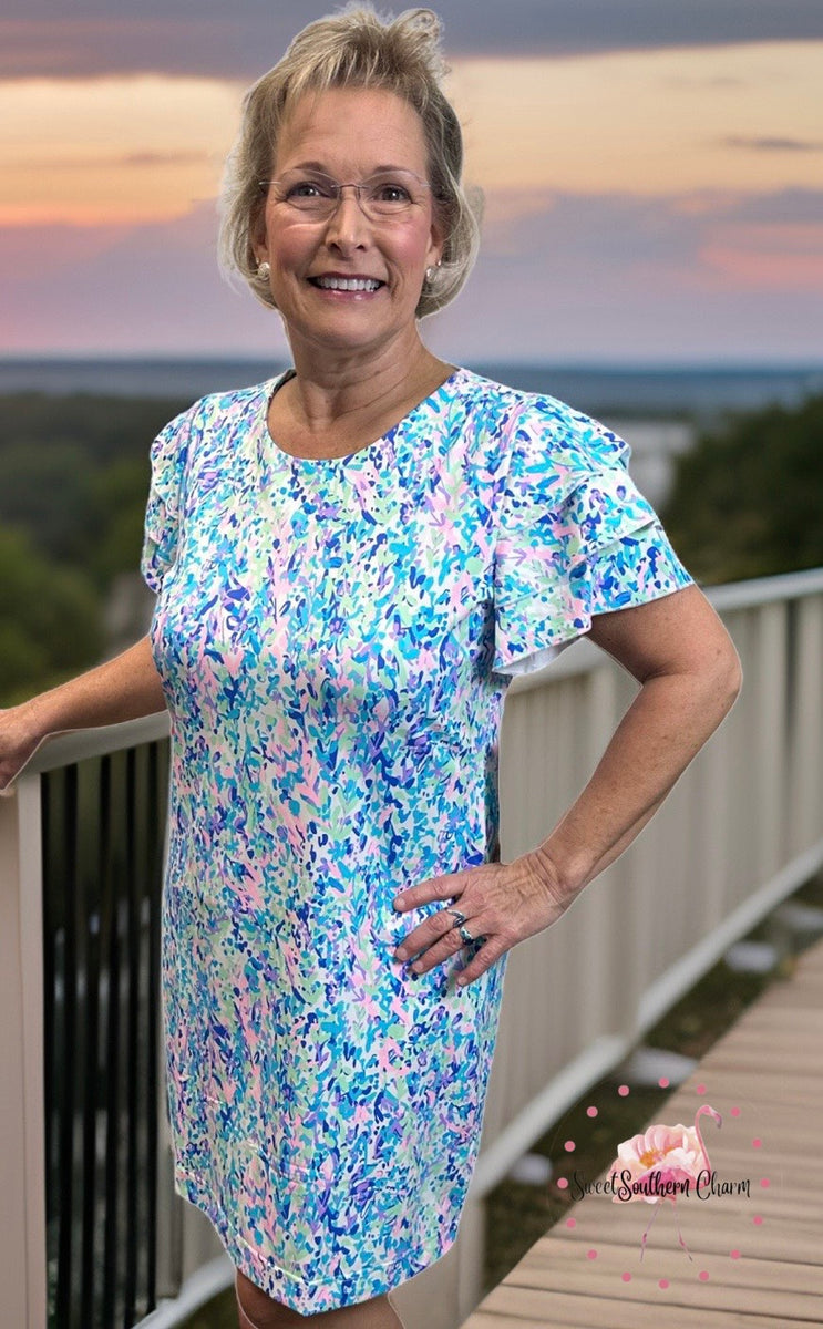 SPX4576 Cha Cha Sleeve Dress - PAVN | Sweet Southern Charm