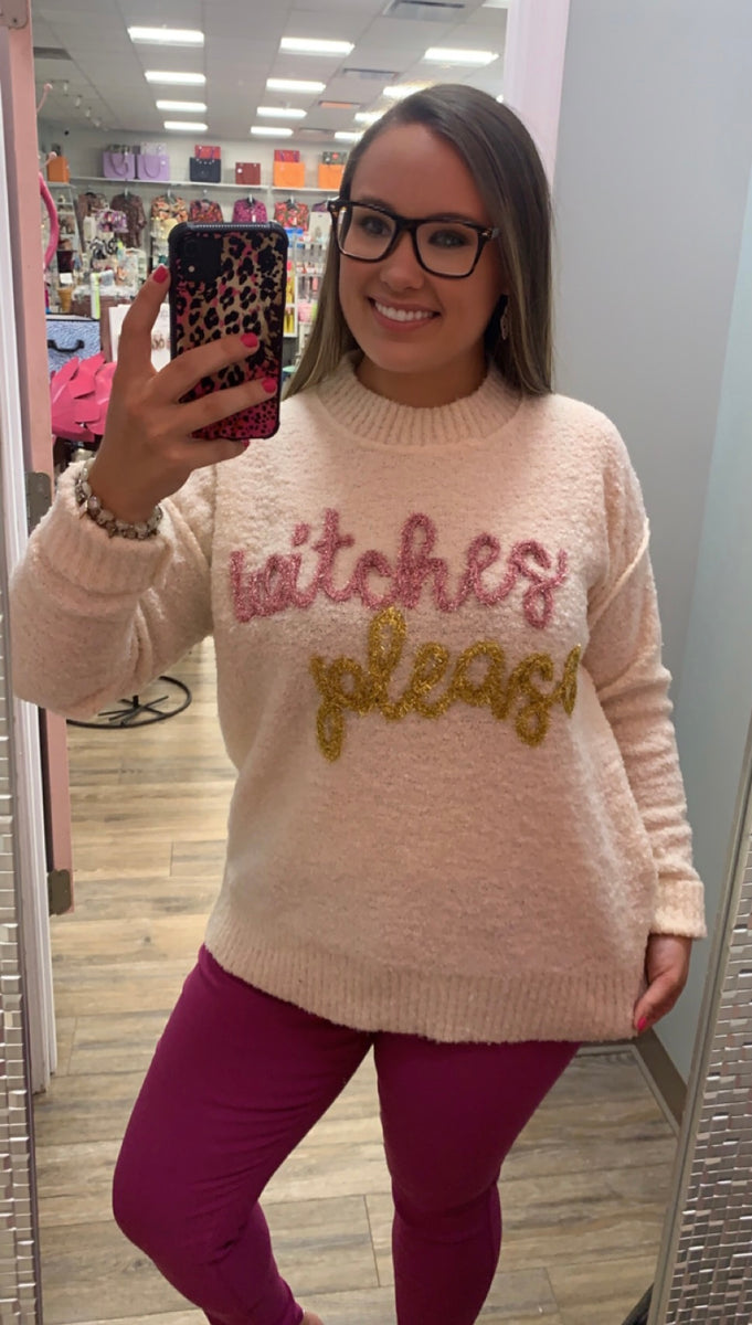 Witches Please Sweater | Sweet Southern Charm