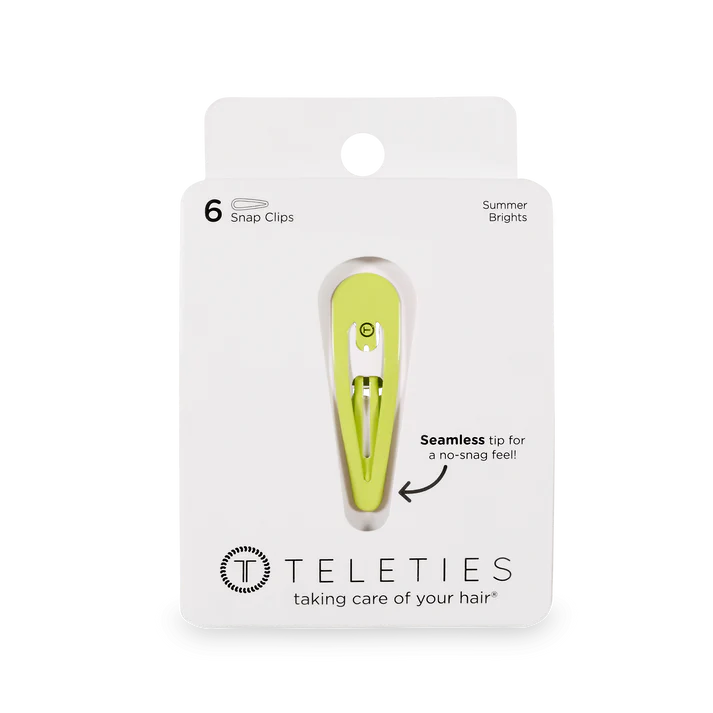 Teleties | Snap Clip (6 Count) - Tropical Punch | Sweet Southern Charm